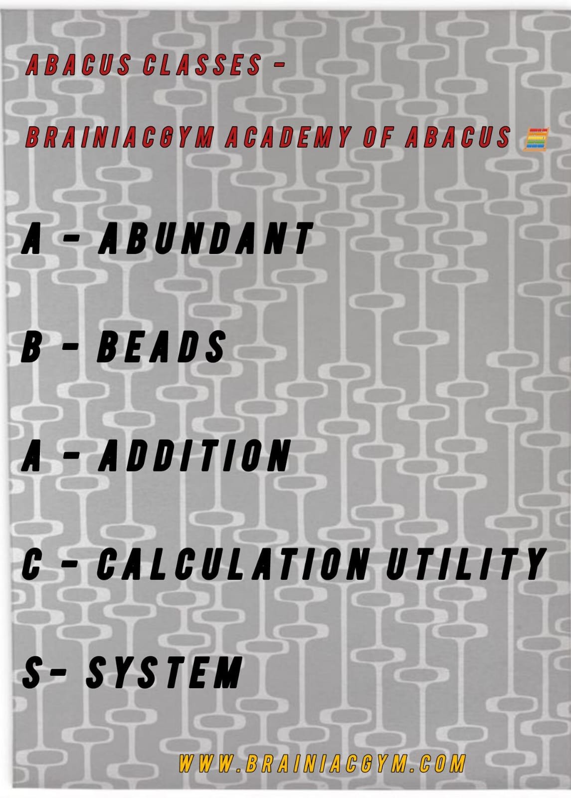 Abacus Classes - The Journey with BrainiacGym